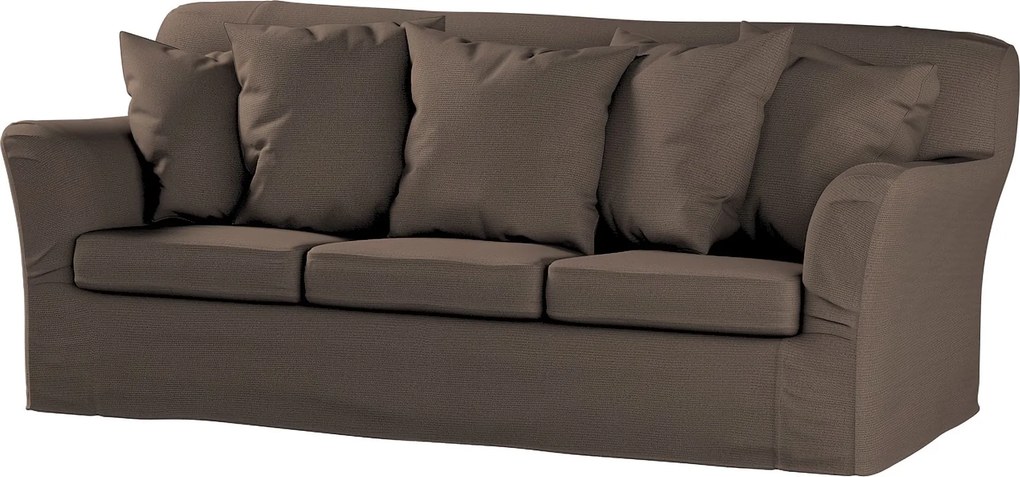 Potah na pohovku IKEA Tomelilla 3-místná nerozkládací barva hnědá látka pletený vzor