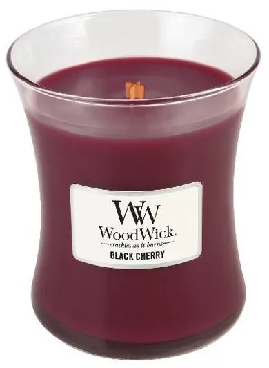 WoodWick - Black Cherry váza střední, 275 g
