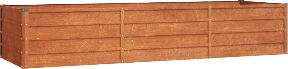 vidaXL Zahradní vyvýšený záhon rezavý 240 x 80 x 45 cm cortenová ocel [151960]
