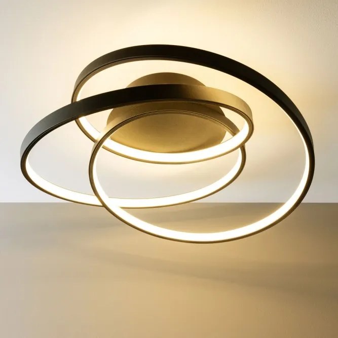 Brilliant G96894/06 Stropní LED svítidlo LABYRINTH černé