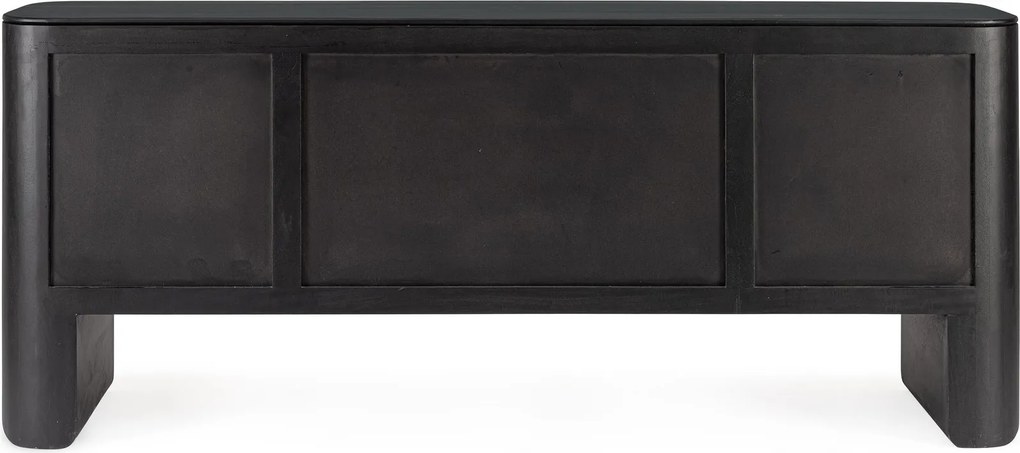 BIZZOTTO Komoda SINNAR černá 185x80 cm 8051836840720