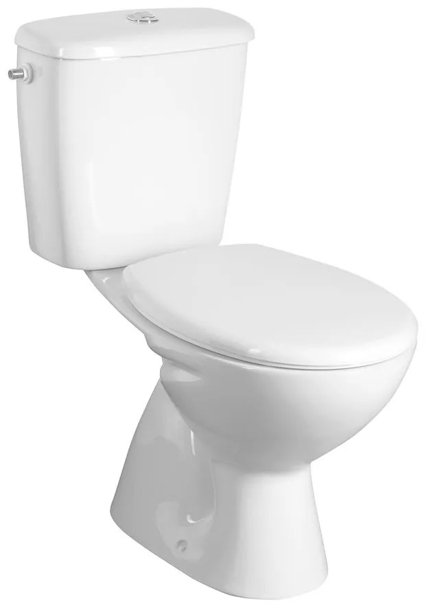 Aqualine MIGUEL WC kombi, dvojtlačítko 3/6l, spodní odpad, bílá LC2258