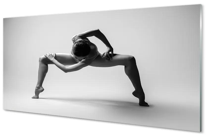 akrylový obraz ženské tělo 100x50 cm
