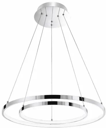 LED lustr Aria 75W 60 chrome
