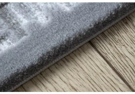 koberec AKRYL USKUP Beton 9486 šedá velikost 80x300 cm | krásné koberce cz
