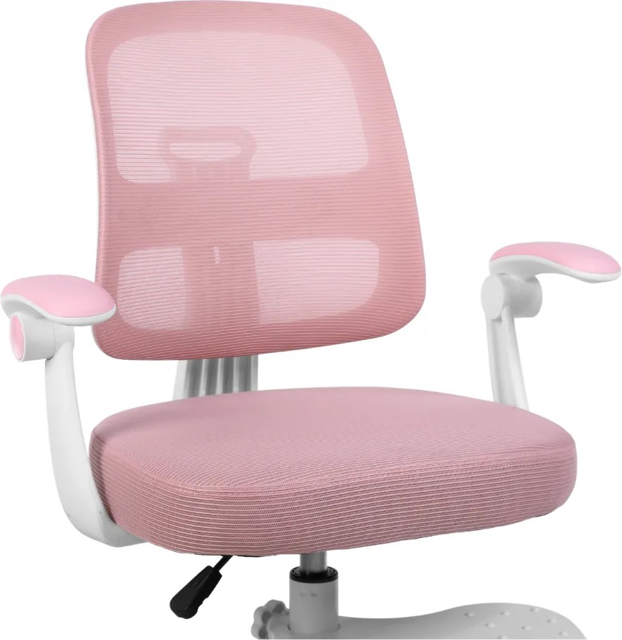 Dětská rostoucí židle Neoseat JUNI 013 — látka, růžová