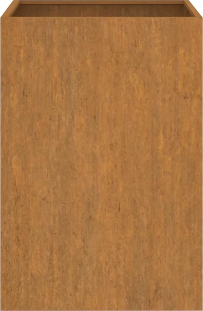 vidaXL Truhlík 52 x 48 x 75 cm ocel válcovaná za studena [841585] Barva: rusty