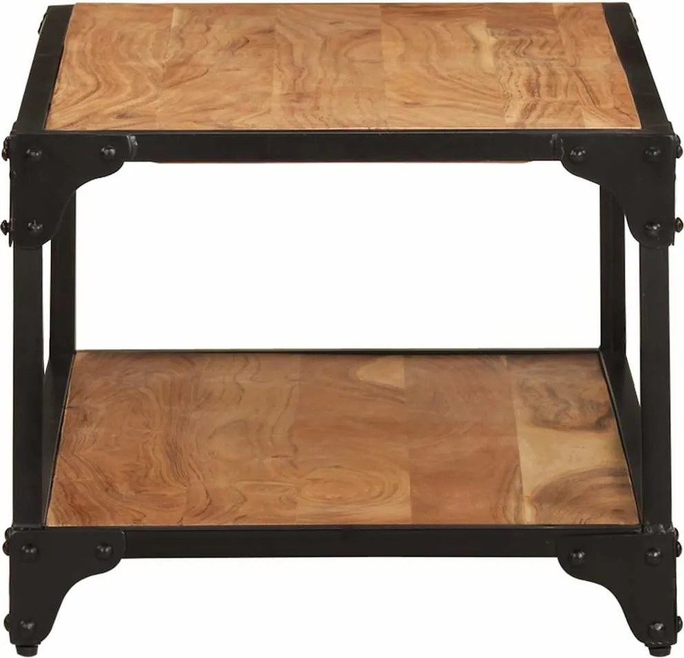 Konferenční stolek 90 x 45 x 35 cm masivní akáciové dřevo 328264