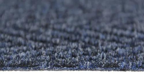 Koberce Breno Čistící zóna BOOMERANG 36, šíře role 100 cm, Modrá, Vícebarevné