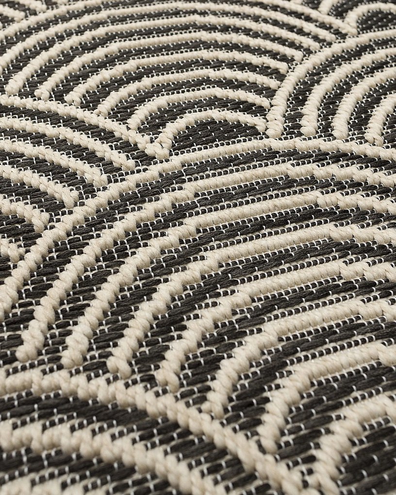 Koberec Jersey Home beige/black 120x170cm