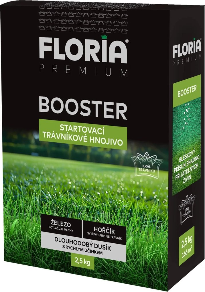 FLORIA PREMIUM Startovací trávníkové hnojivo BOOSTER 2,5 kg