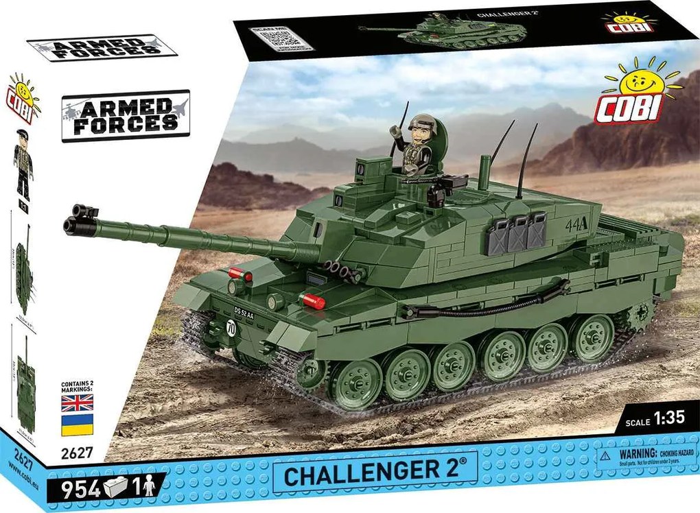 Cobi 2627 britský hlavní bojový tank challenger 2