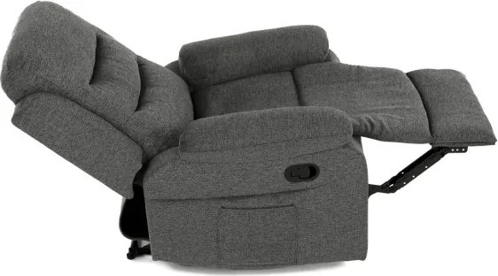 Polohovací křeslo šedé TV-4086 GREY2