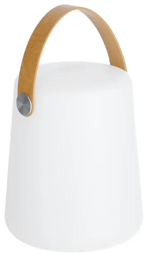 Bílo-hnědá venkovní lampa Kave Home Dialma