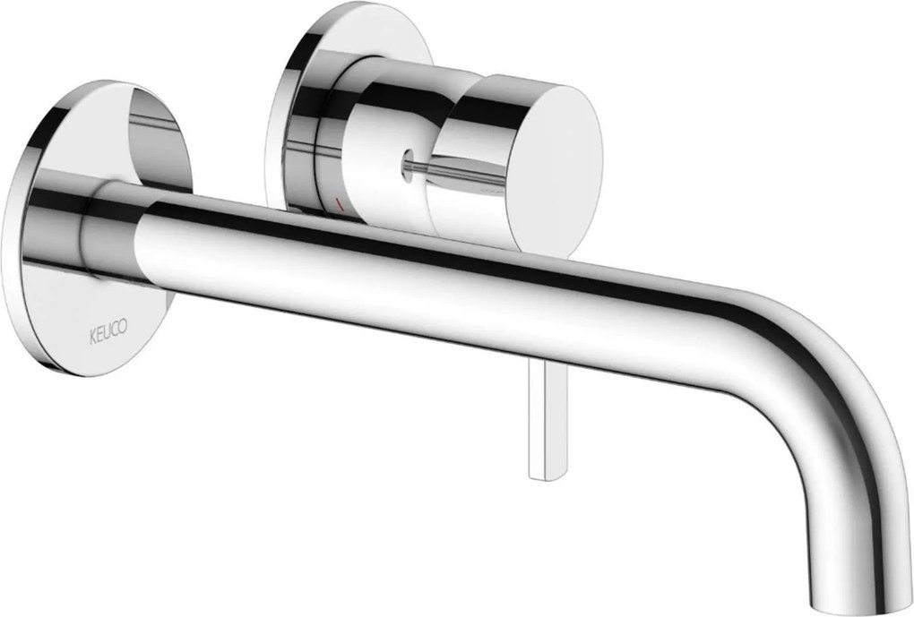 Keuco Plan blue - Umyvadlová baterie pod omítku, 2-otvorová instalace, chrom 53916011201