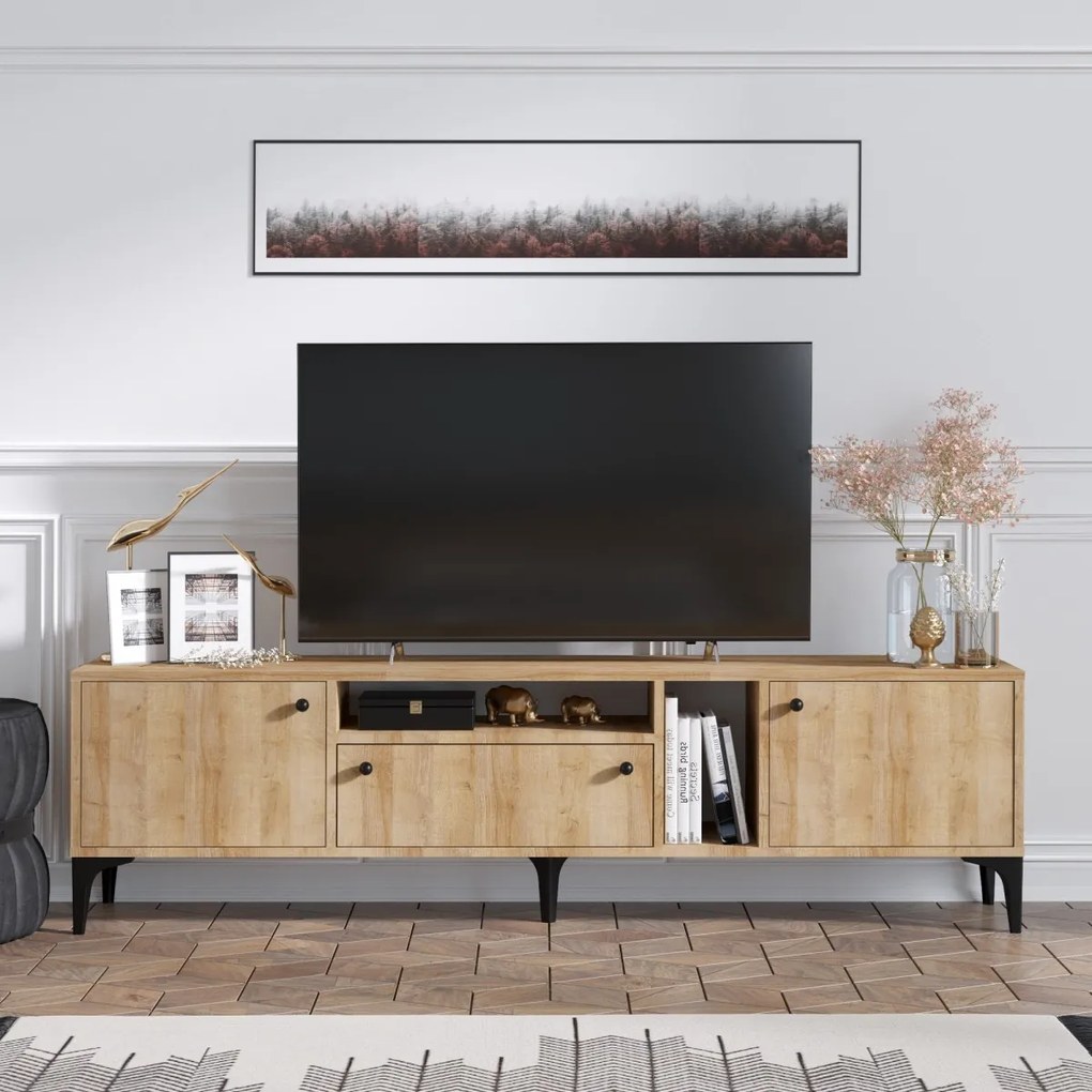 TV stolek Penny 180 cm dub