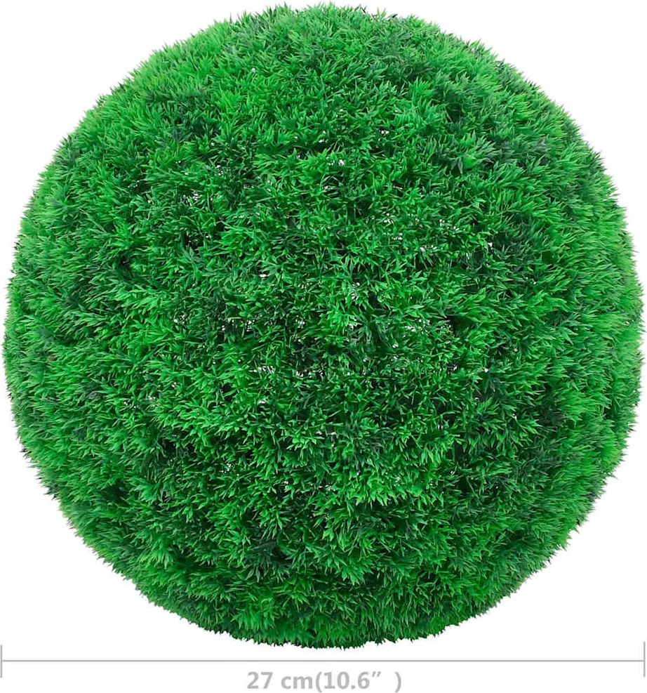 Umělé buxus koule 2 ks 27 cm 315479