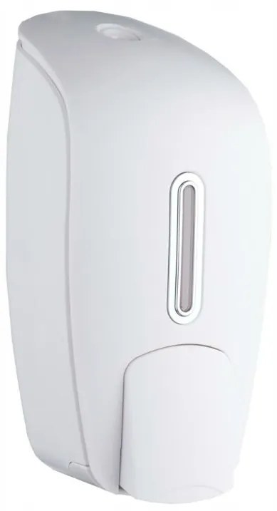 BISK Erga F1, dávkovač mýdla 1000ml, 12x10,4x24 cm, bílá, ERG-04589