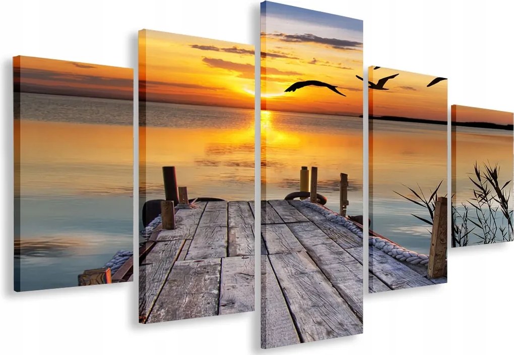 Obraz Do Obývacího Pokoje Most Slunce 200x120 Obří