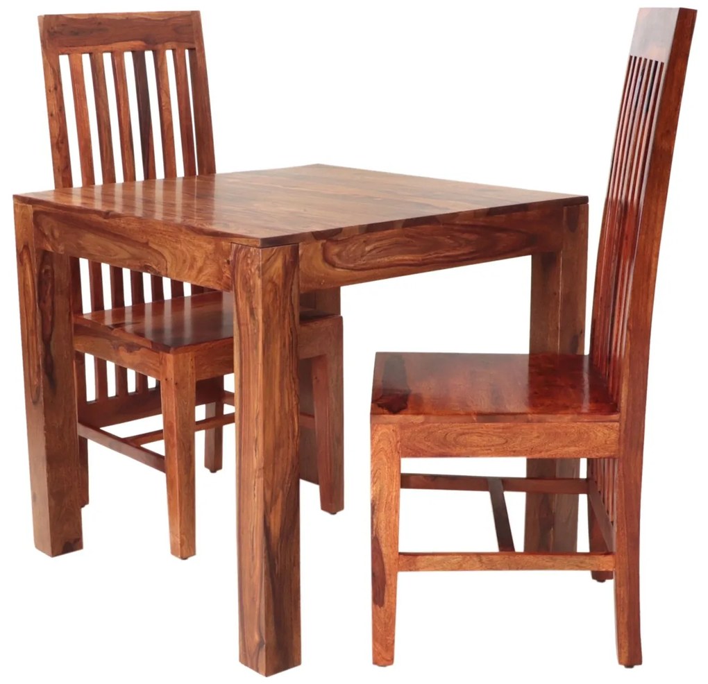 furniture-nabytek.cz - Jídelní stůl a židle pro 2 osoby z masivu palisandr