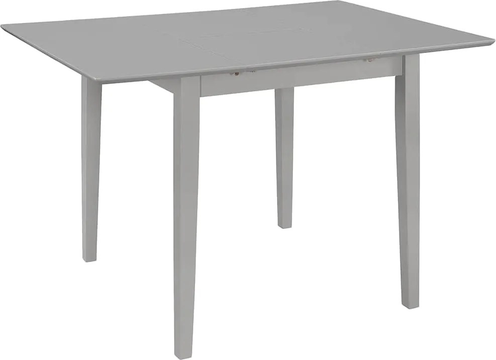 5dílný jídelní set MDF šedý 276398