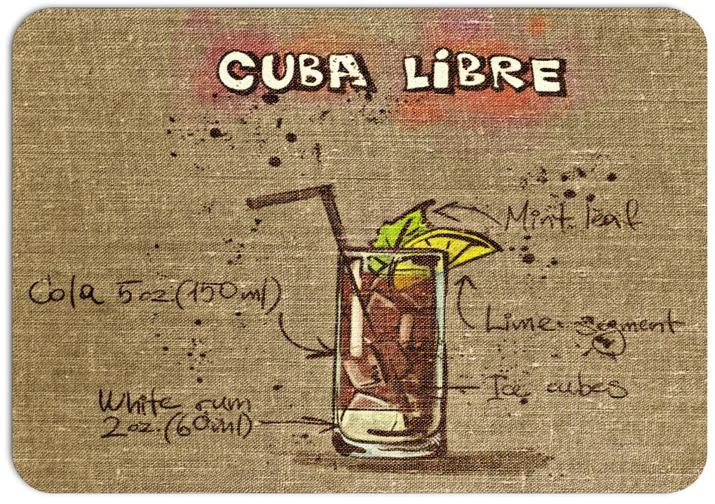 PokojovaDekorace.cz, Prostírání - 021, Cuba Libre, 43x30cm