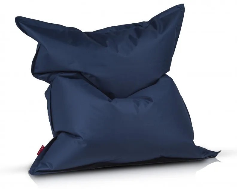 EF2039 Ecopuf Sedací polštář Ecopuf - PILLOW M polyester NC8 - Tmavě modrá