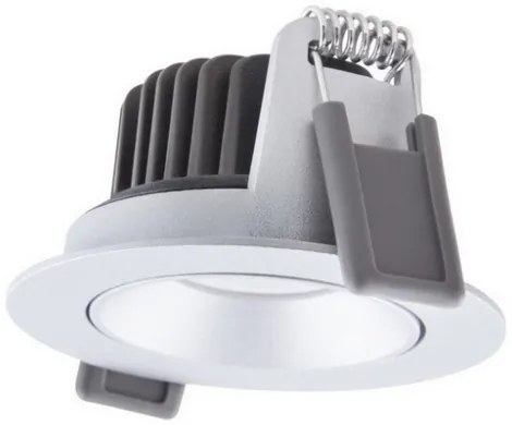 Podhledové LED svítidlo LEDVANCE SPOT ADJUST stříbrné 8W 3000K CRI90 36° stmívatelné