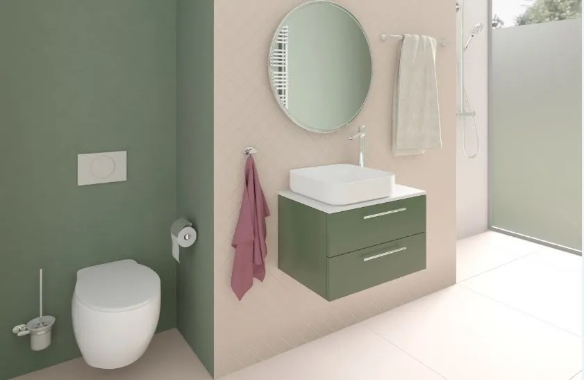 Rubineta Koupelnová série ESTE Koupelnové doplňky - Držák na ručníky OLBA670112