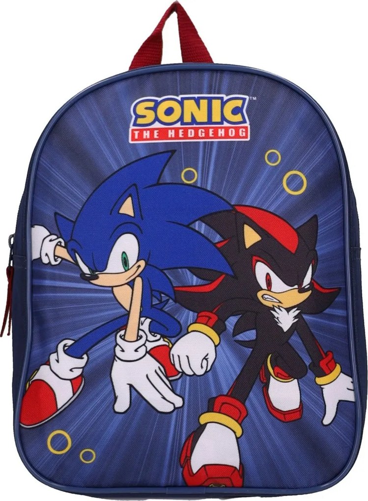 Dětský předškolní batůžek Ježek Sonic a Shadow - 5,7L