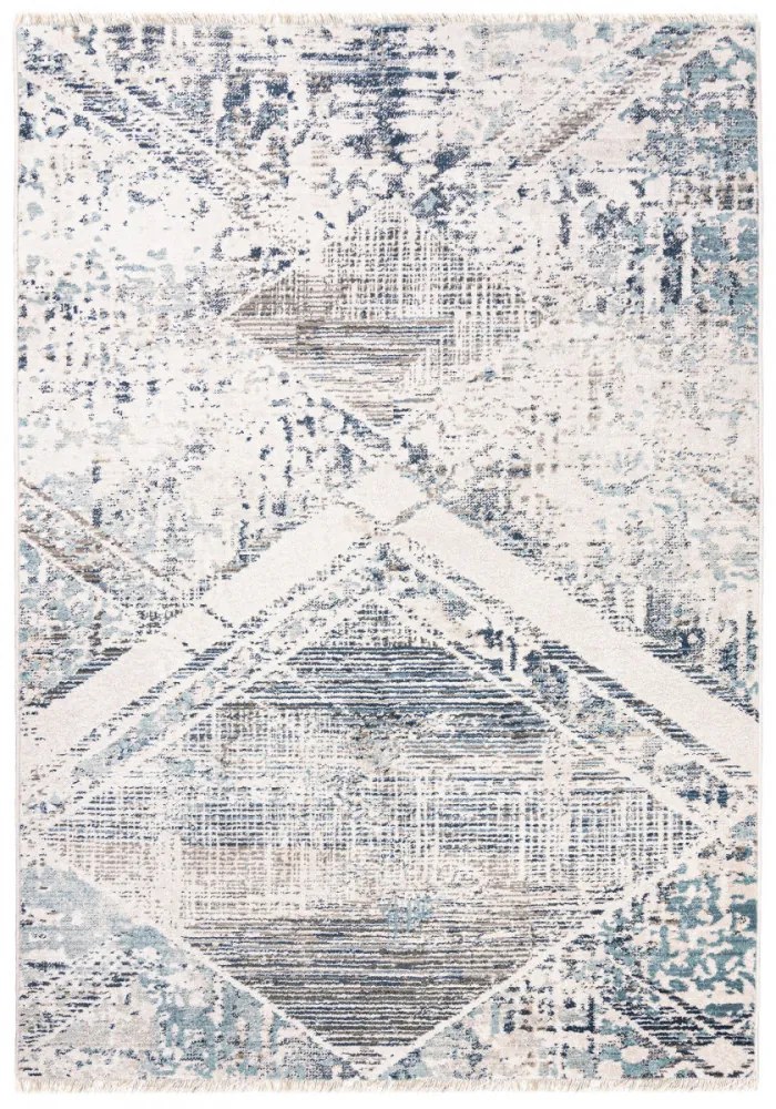 Kusový koberec Ethan krémově modrý 200x305cm