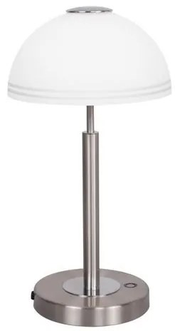 WO 8450.01.64.0250  - Stolní lampa CLASS 1x LED 9,6 W matný nikl - WOFI