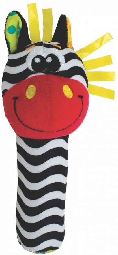 Hračka pro nejmenší playgro - pískátko zebra