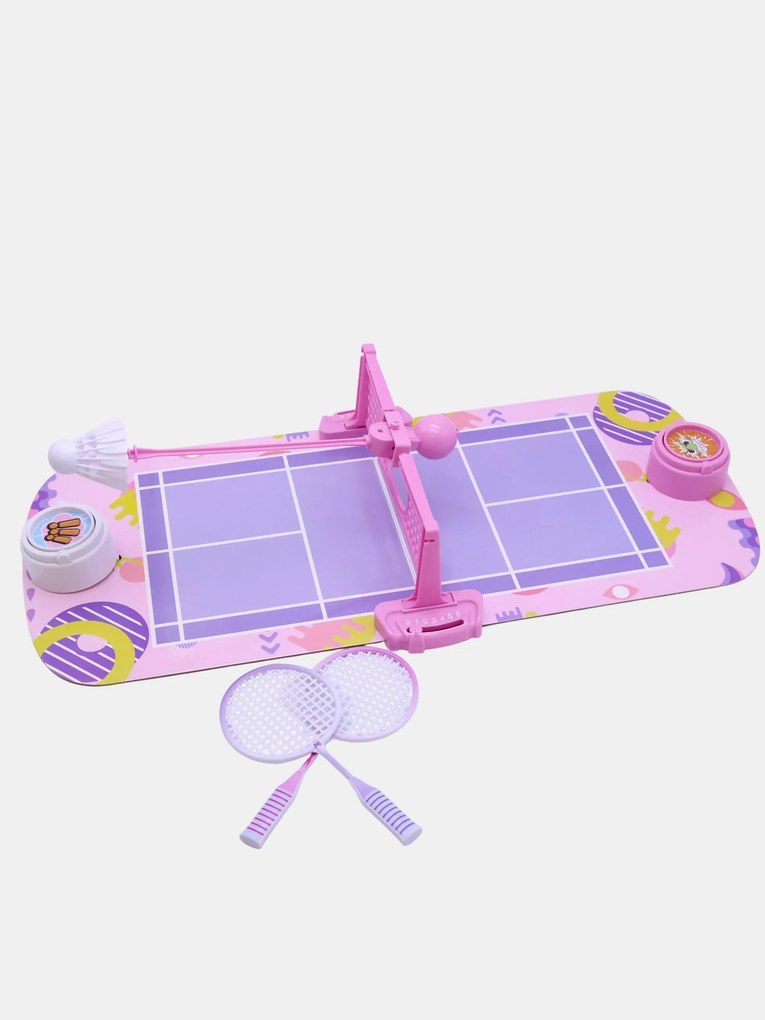 Sinsay - Sada na mini badminton - pastelová růžová