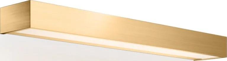 Nástěnná lampa Box LED 2700K 60 cm zlatá mat
