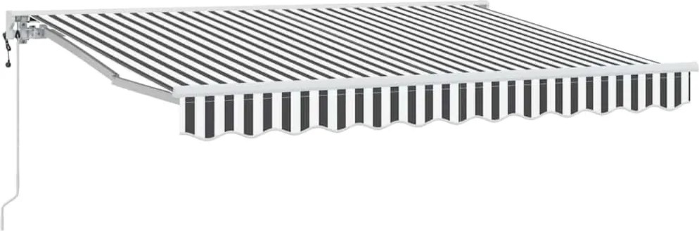 Rám markýzy Antracitová a bílá 350 x 200 cm 3329680