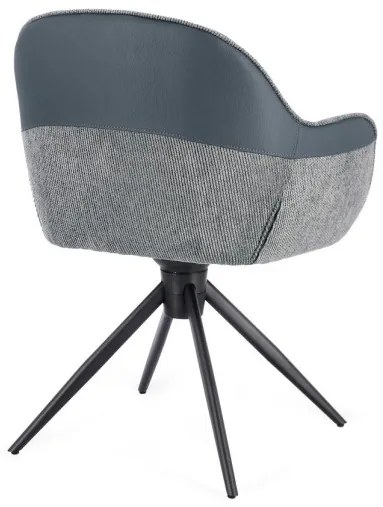 BIZZOTTO Otočné křeslo ISOTTA GREY 0733505