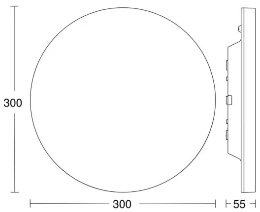 Steinel- LED Stmívatelné svítidlo se senzorem RSPROR10BASIC 8,5W/230V 4000K IP40