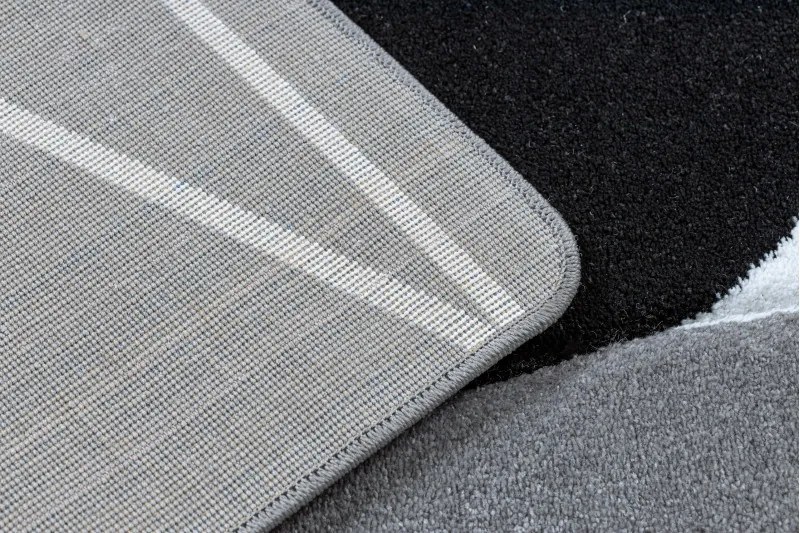 Dywany Łuszczów, Dětský kusový koberec Petit Raccoon mukki grey, 160x220, šedá, dětský pokoj