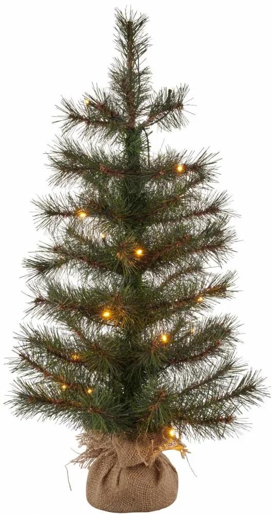 Sirius Sirius Vánoční stromek Alvin s LED světýlky 60 cm (20 LED světel)