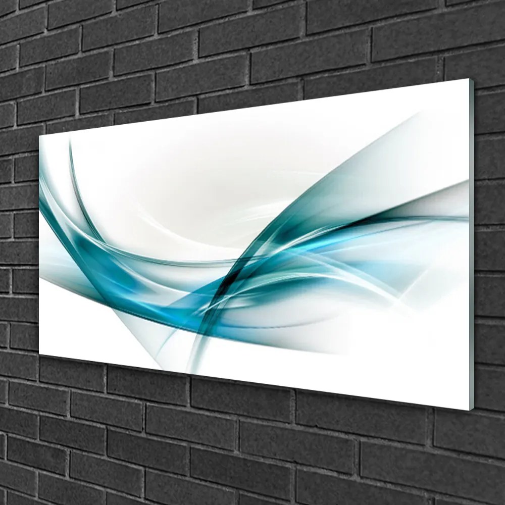 Obraz na skle Abstrakce Čáry Umění 120x60 cm