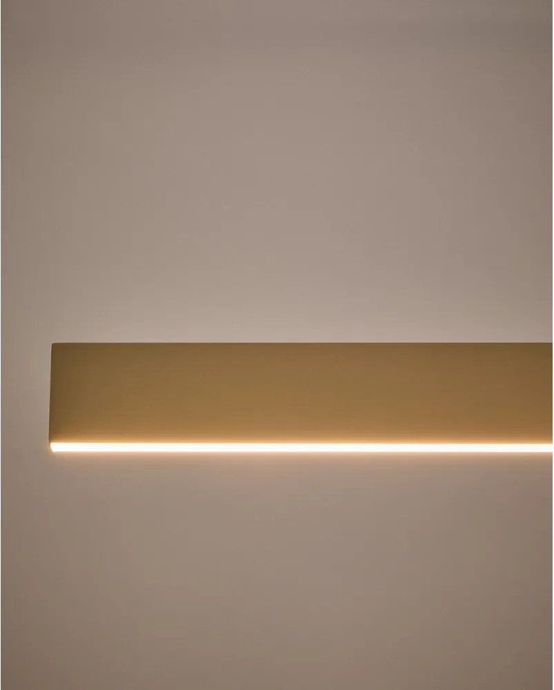 Béžové LED závěsné svítidlo s kovovým stínidlem Boadella – Kave Home