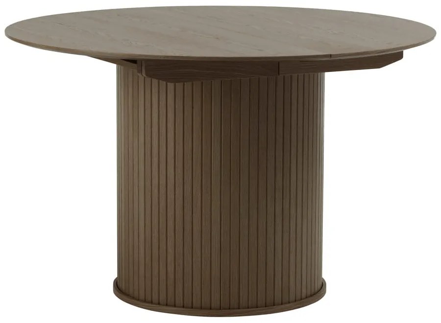 Kulatý rozkládací jídelní stůl ø 120 cm Nola – Unique Furniture