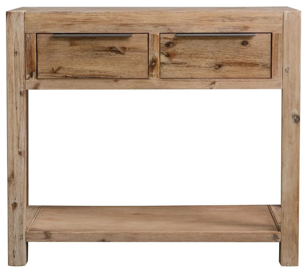 245684 vidaXL Konzolový stolek 82 x 33 x 73 cm masivní akáciové dřevo