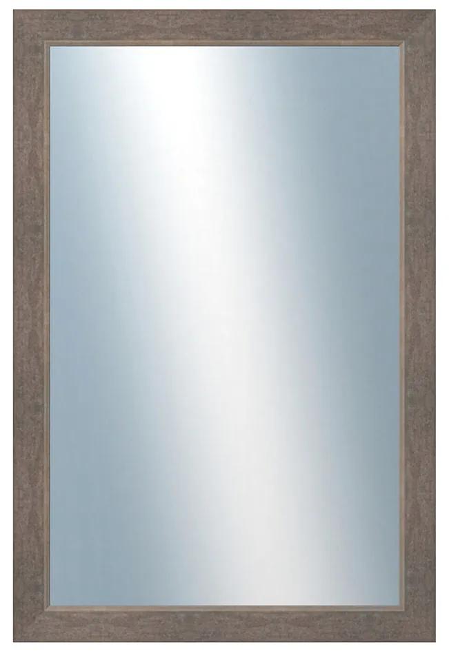 DANTIK - Zarámované zrcadlo - rozměr s rámem cca 80x120 cm z lišty TOMAS šedá velká (3030)