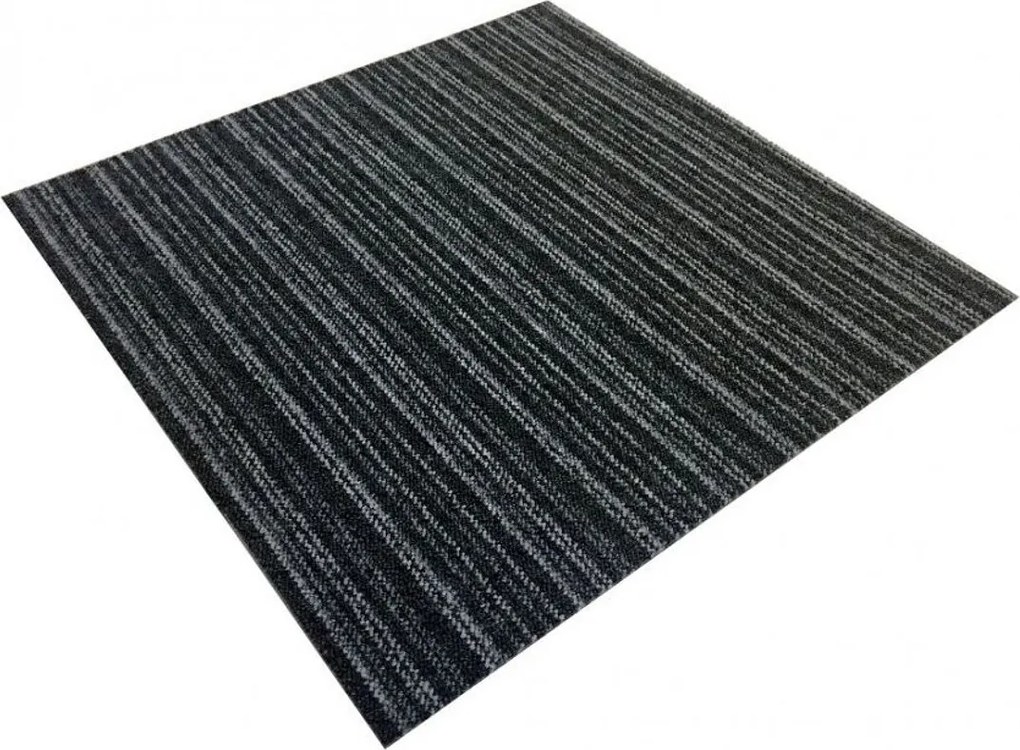 Vopi, AKCE: 50x50 cm Kobercový čtverec Vienna antracit 7782 50 x 50 cm, chodba / předsíň