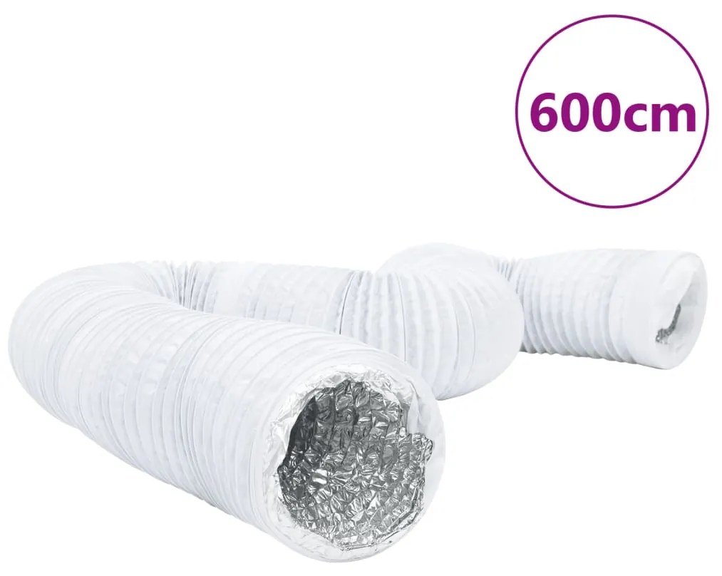 Ventilační potrubí hliník a PVC 6 m Ø 15 cm