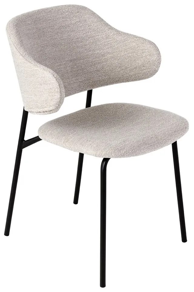 Designová jídelní židle Takuya šedá