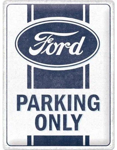 Postershop Plechová cedule: Ford Parking Only - 30x40 cm
