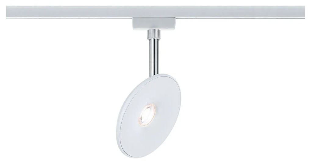 Paulmann 96937 Sphere, spot pro Urail system, 7,4W LED 2700K stmívatelné, matná bílá/chrom